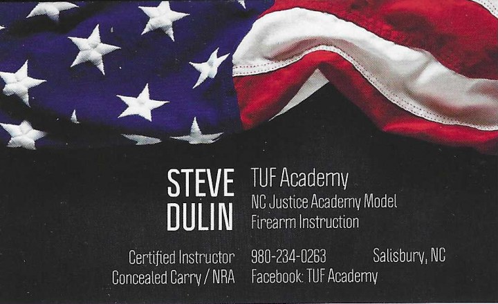 Steven W Dulin (About) – NCCCIA